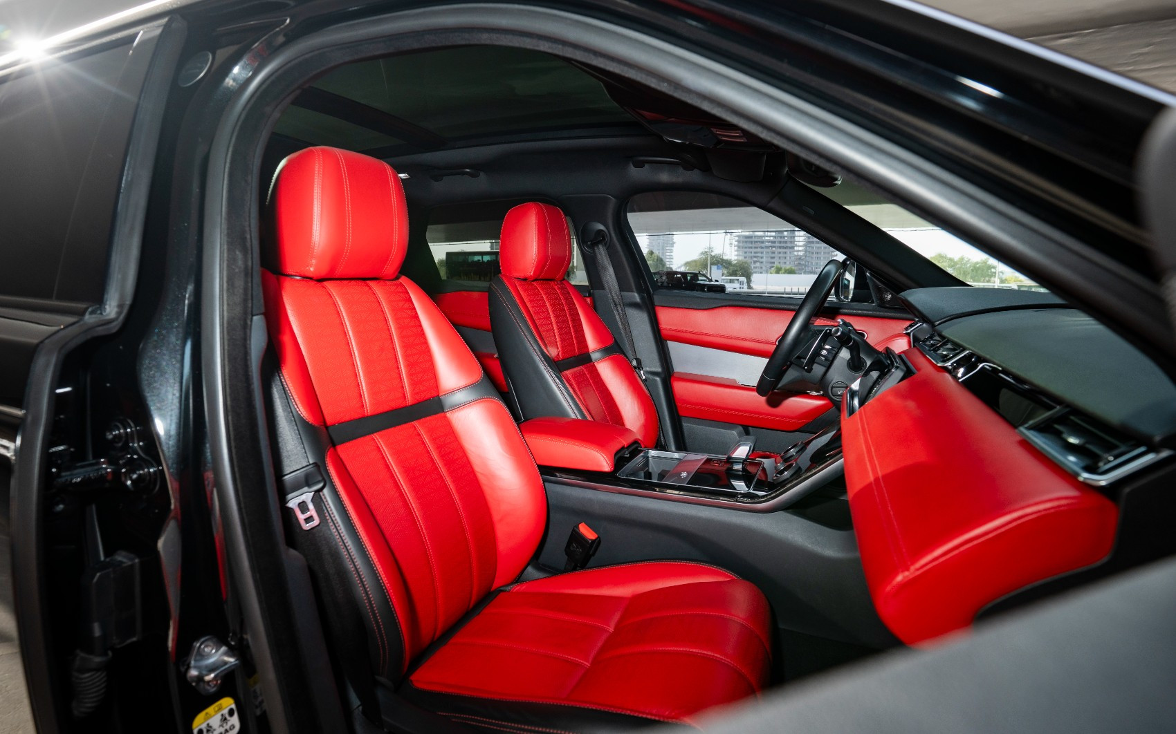 Rent a Range Rover Velar (Black), 2021 ID-06299, in Dubai - Renty.ae