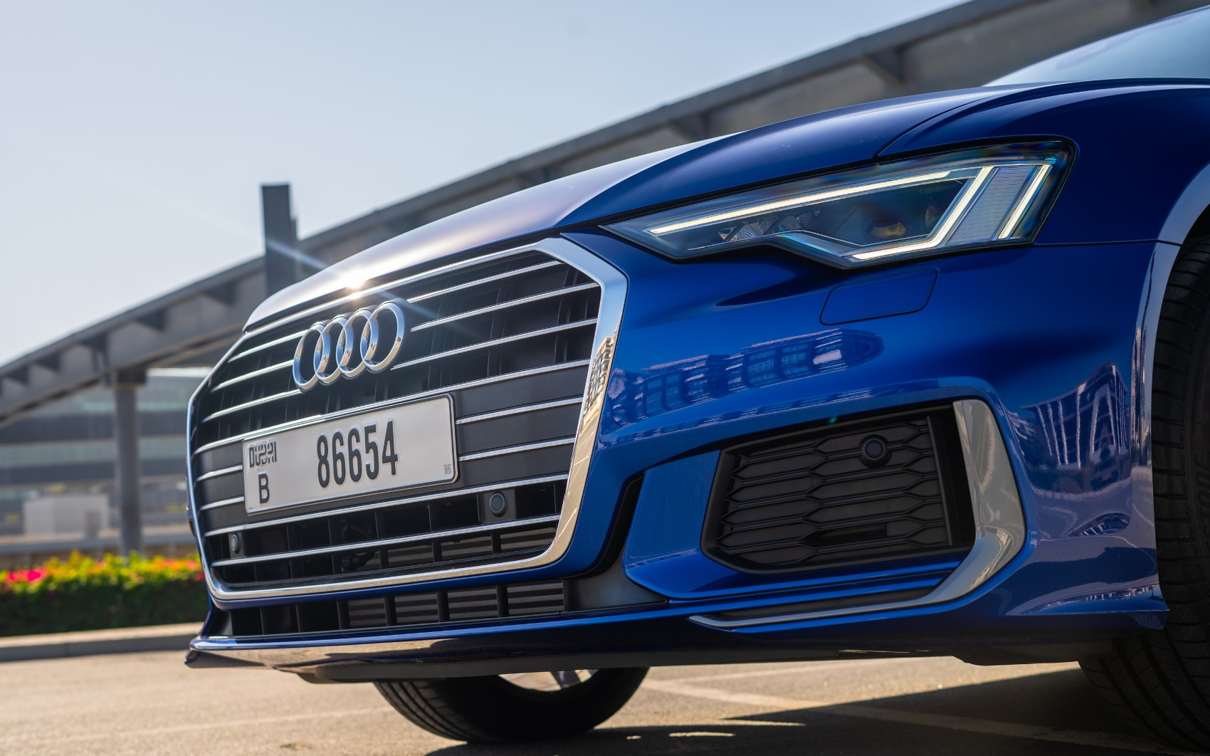 Rent a Audi A6 (Blue), 2024 ID-05582, in Dubai - Renty.ae
