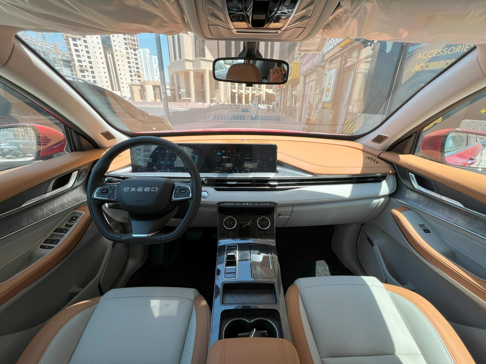 Rent a Exeed LX (Blue), 2024 ID-06153, in Dubai - Renty.ae