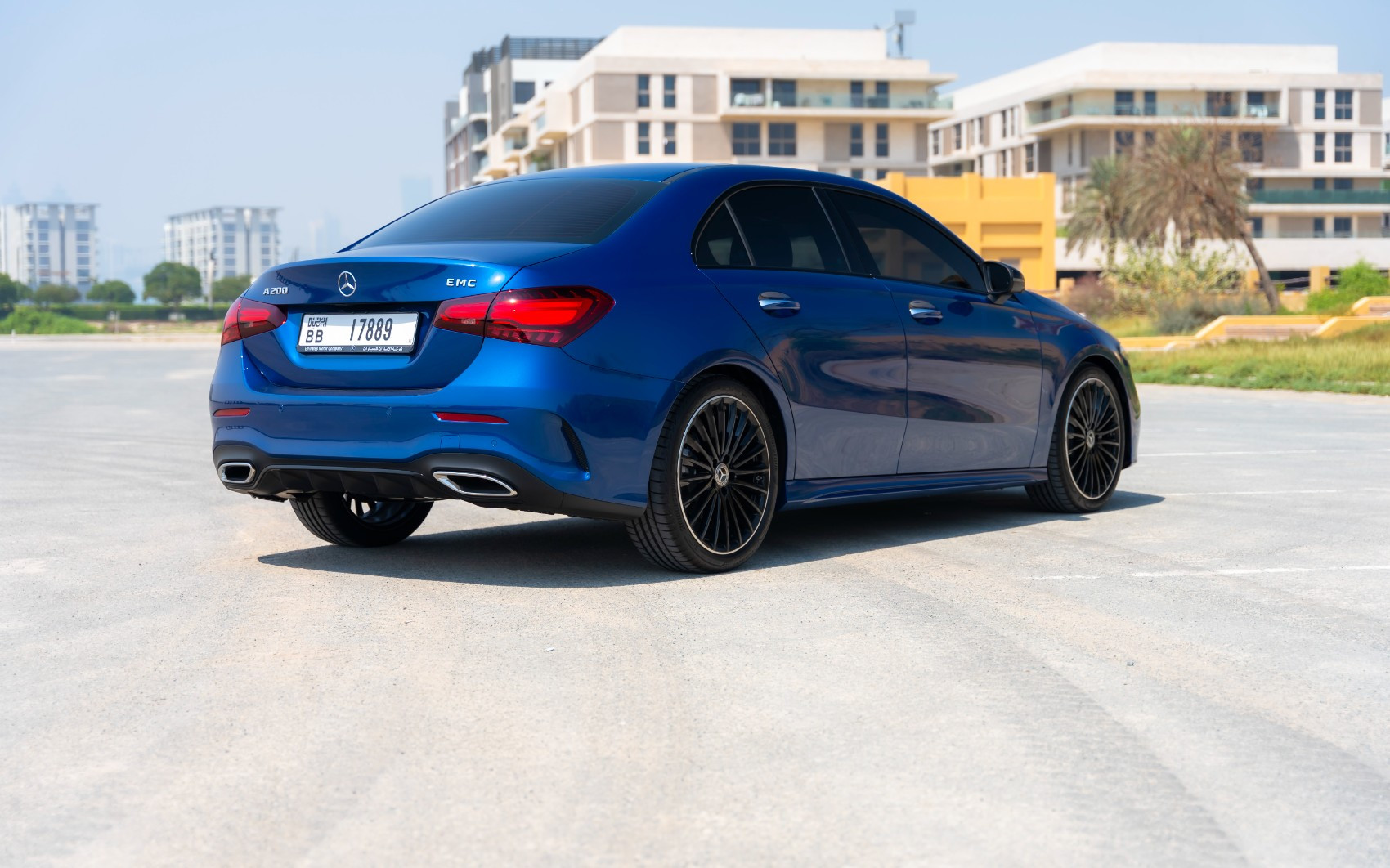 Rent a Mercedes A200 (Blue), 2025 ID-06007, in Dubai - Renty.ae