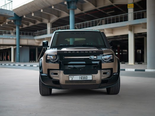 Rent a Range Rover Defender V6 X (Brown), 2021 ID-05206, in Dubai ...