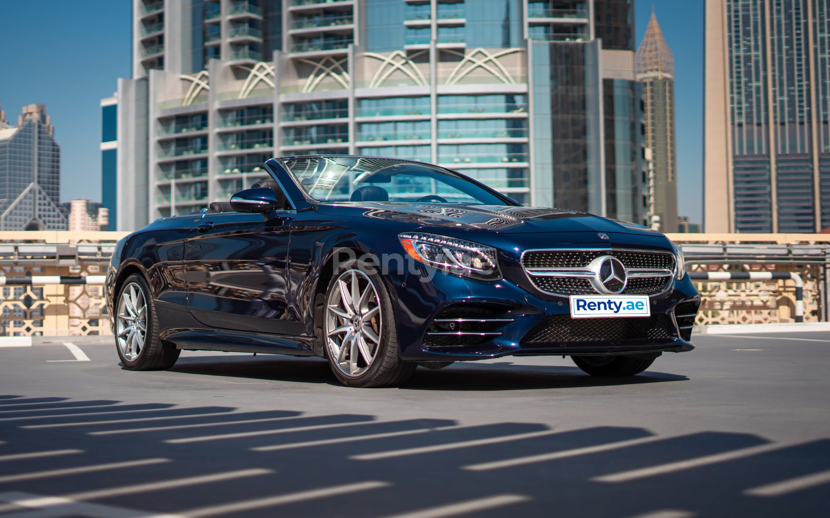 Rent a Mercedes S560 convert (Dark Blue), 2020 ID-03811, in Dubai ...