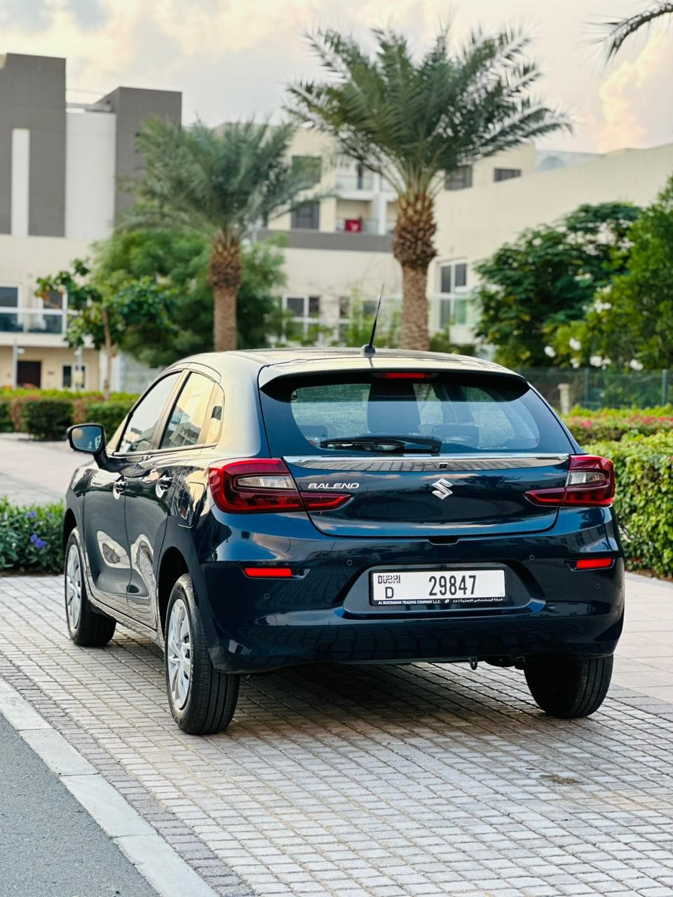 Rent a Suzuki Baleno (Dark Blue), 2024 ID-05548, in Dubai - Renty.ae