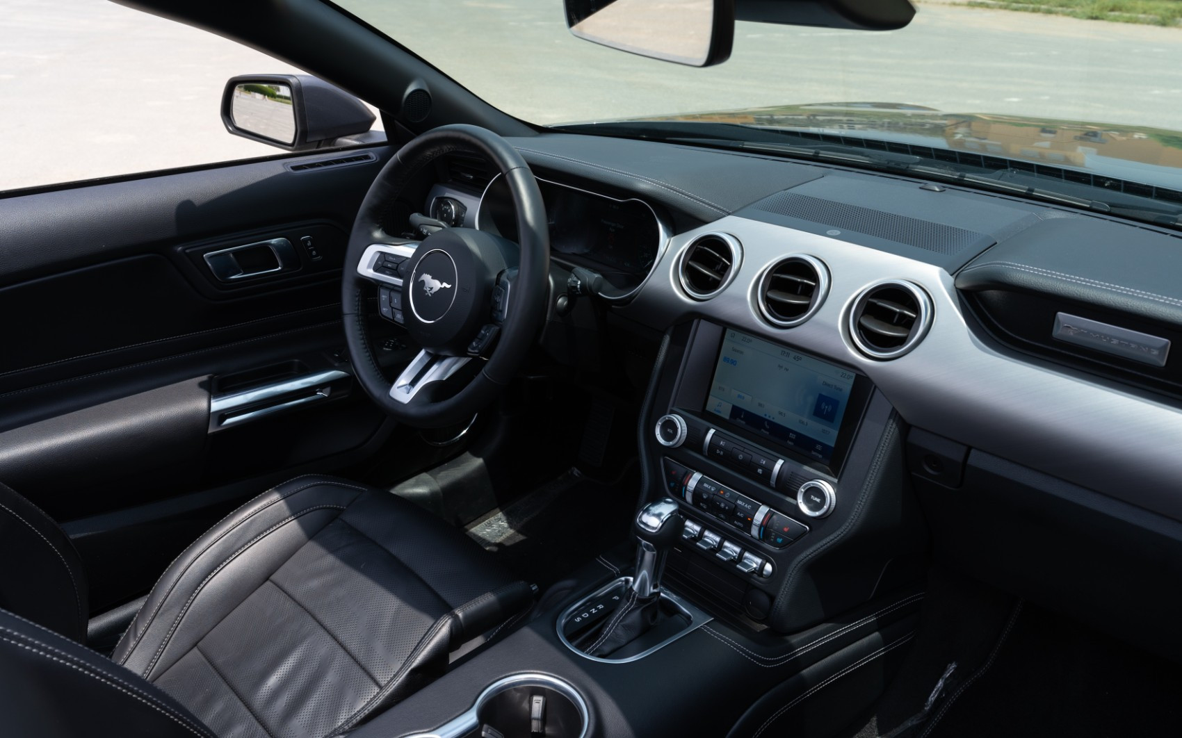 Rent a Ford Mustang cabrio (Dark Grey), 2023 ID-06001, in Dubai - Renty.ae