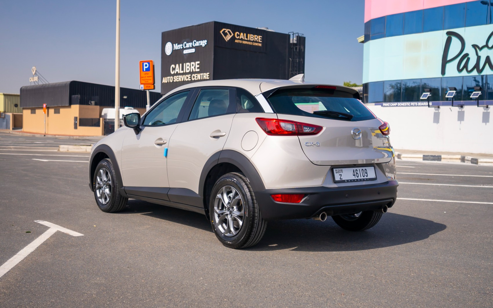 Rent a Mazda CX3 (Empire Beige Metallic), 2024 ID-05826, in Dubai ...