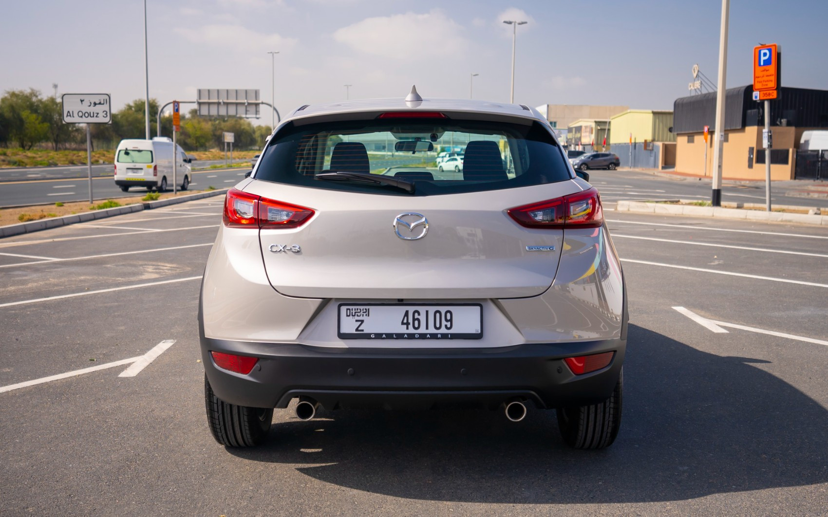 Rent a Mazda CX3 (Empire Beige Metallic), 2024 ID-05826, in Dubai ...