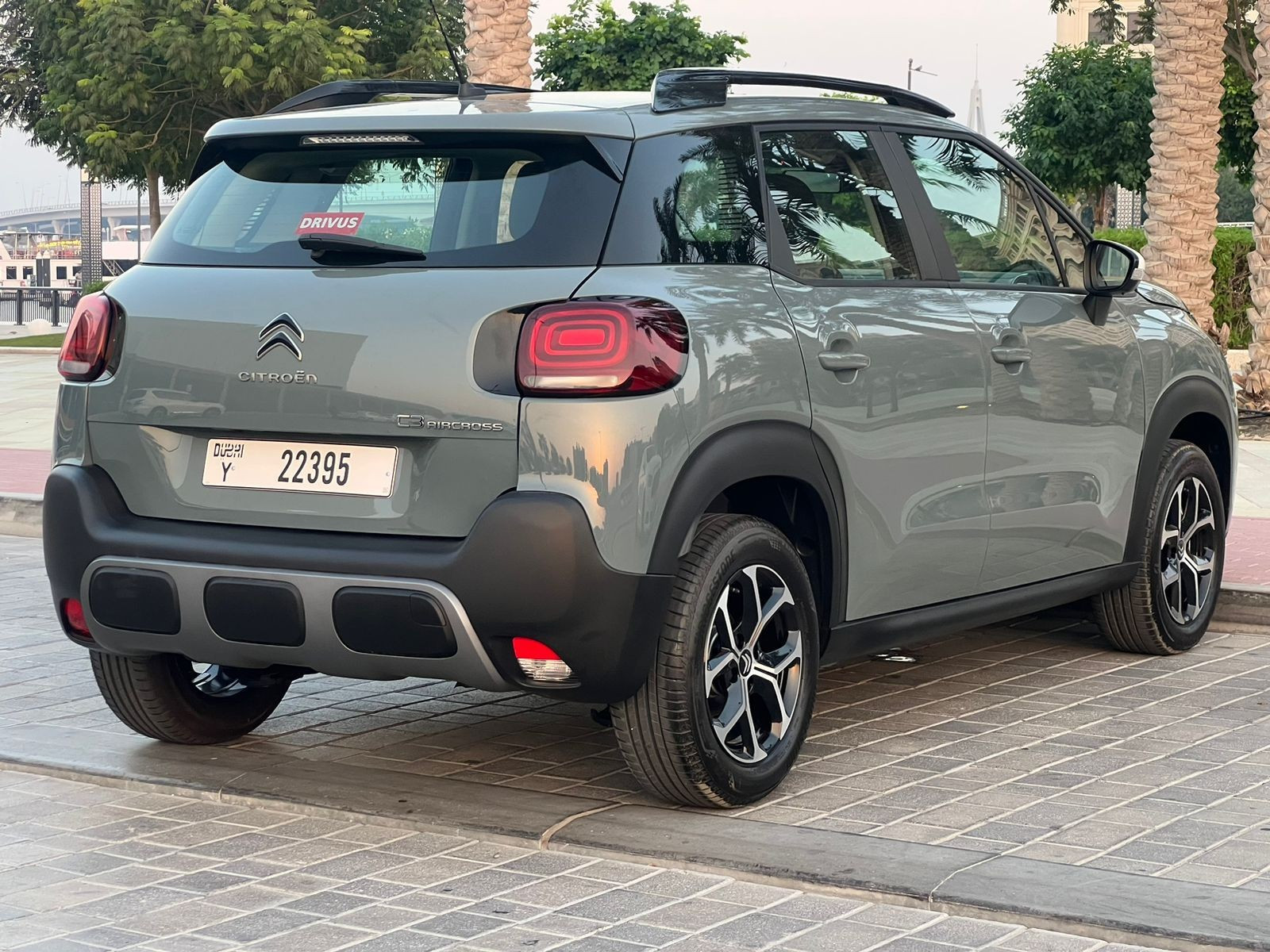 Rent a Citroen C3 Aircross (Grey), 2024 ID-06147, in Dubai - Renty.ae