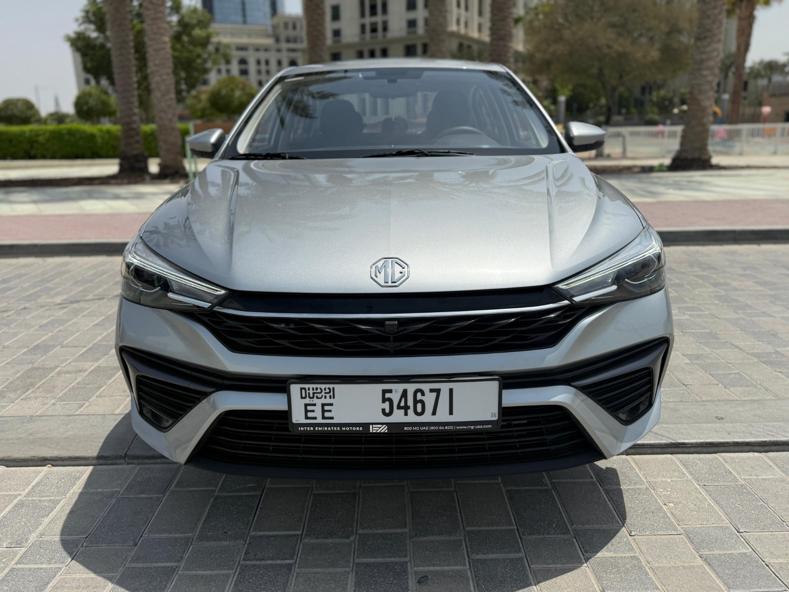 Rent a MG5 PLUS (Grey), 2026 ID-06261, in Dubai - Renty.ae