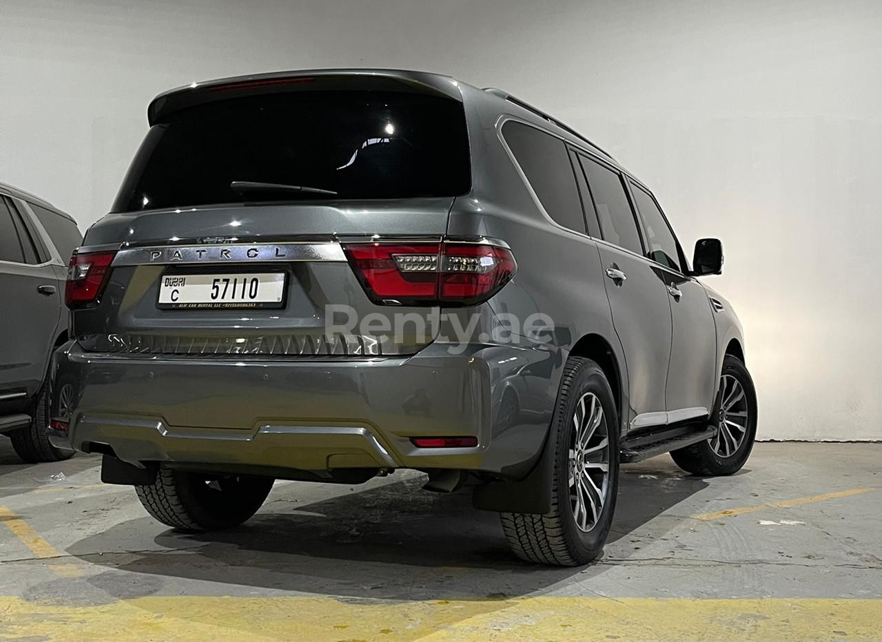 Rent a Nissan Armada (Grey), 2020 ID-02692, in Dubai - Renty.ae