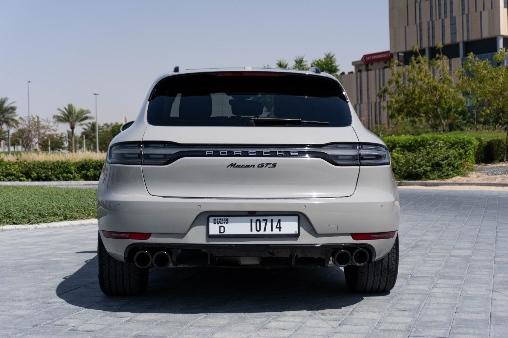 Rent a Porsche Macan (Grey), 2021 ID-05923, in Dubai - Renty.ae