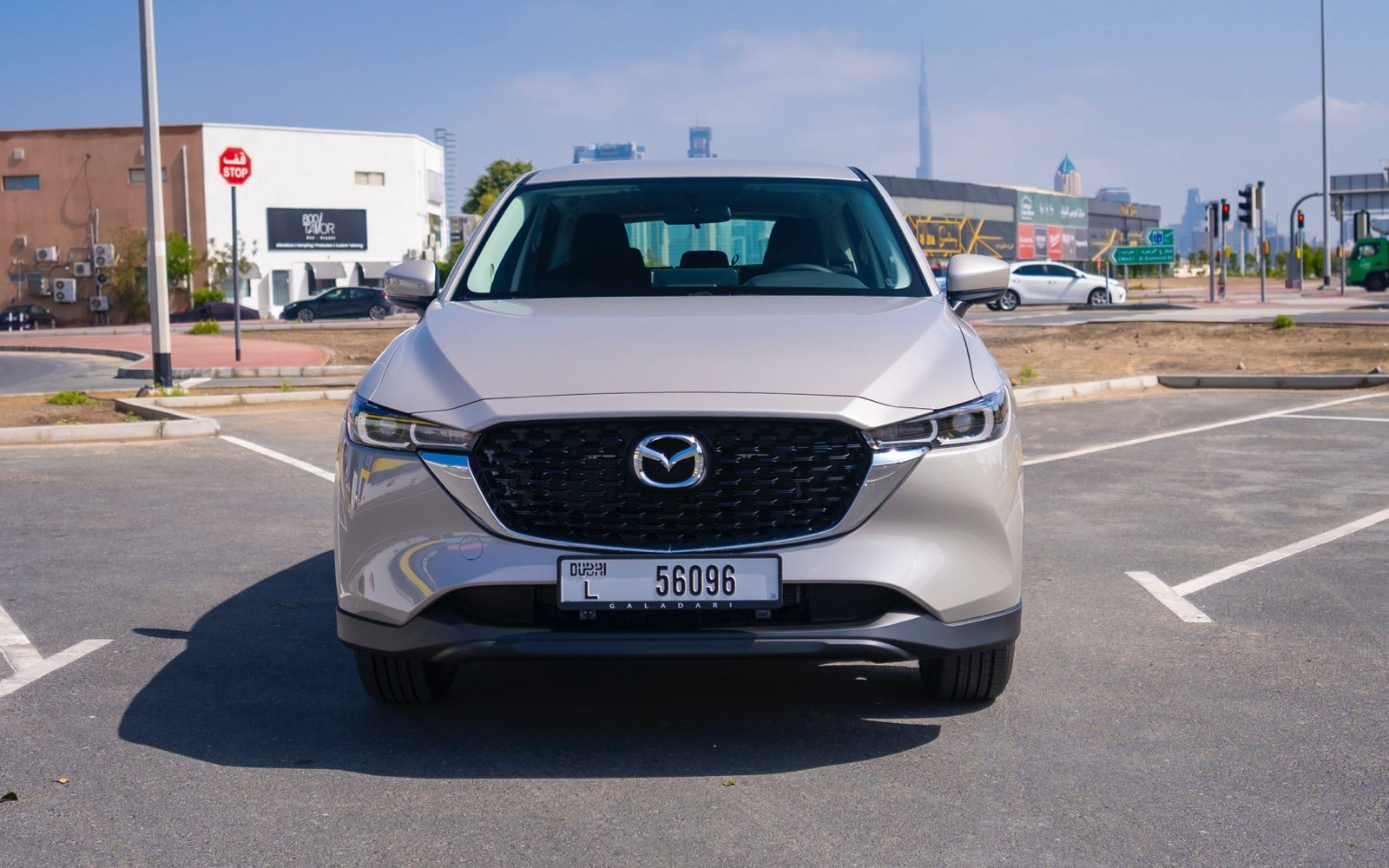 Mazda CX5 (Beige), 2024 ID-05785 - monthly rental in Abu Dhabi