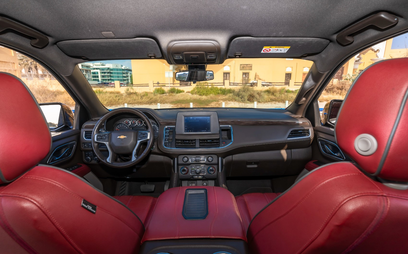 Rent a Chevrolet Tahoe (Purple), 2021 ID-03763, in Dubai - Renty.ae