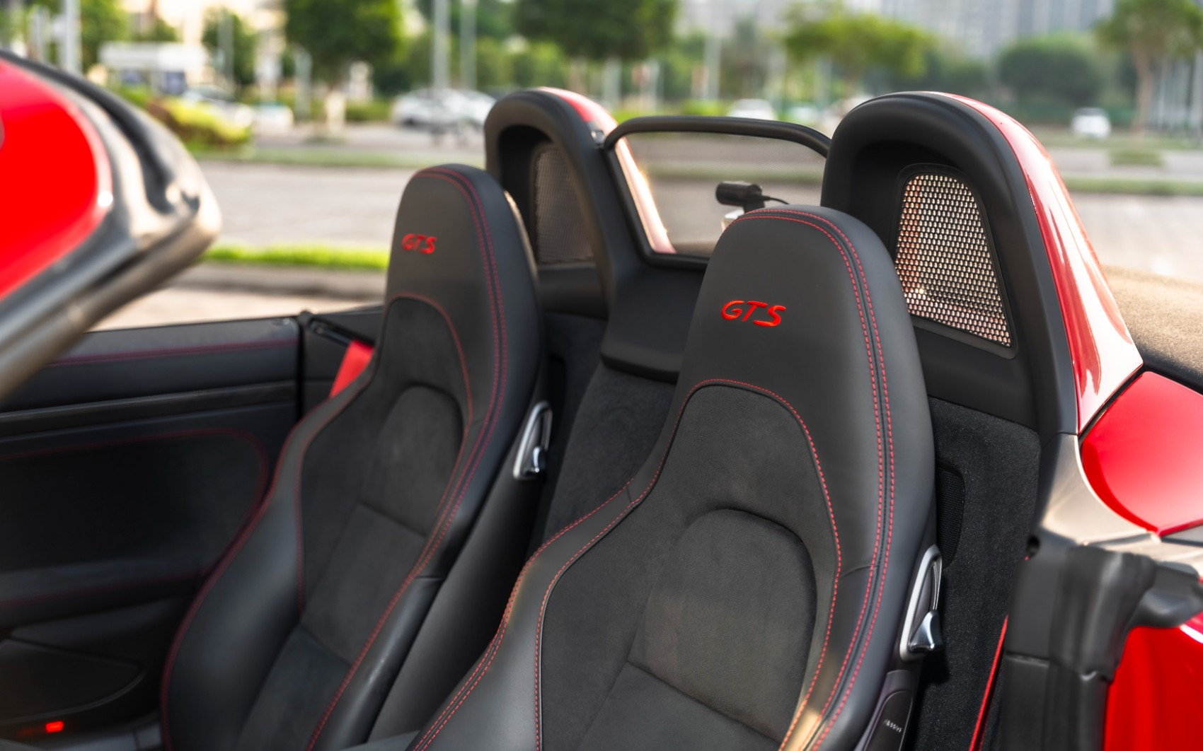 Rent a Porsche Boxster GTS 718 (Red), 2024 ID-06176, in Dubai - Renty.ae