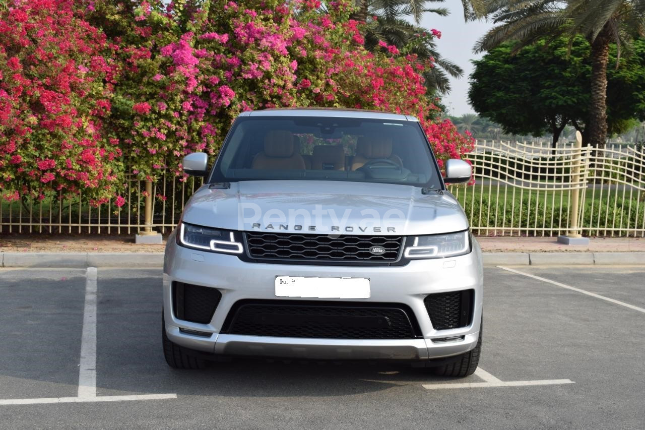 Rent a Range Rover Sport (Silver), 2019 ID-01801, in Dubai - Renty.ae