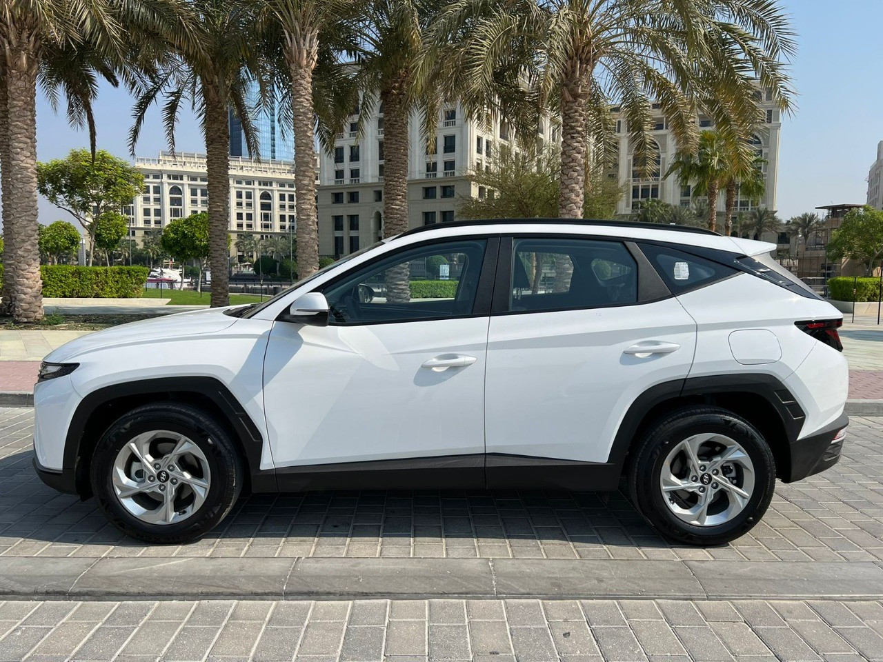 Rent a Hyundai Tucson (White), 2025 ID-06210, in Dubai - Renty.ae