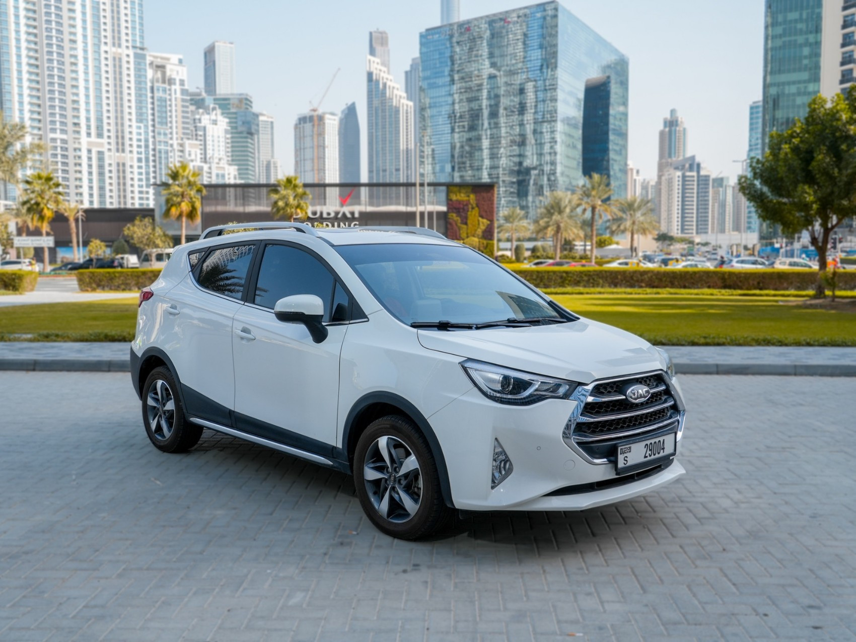 Rent a JAC S3 (White), 2023 ID-04793, in Dubai - Renty.ae