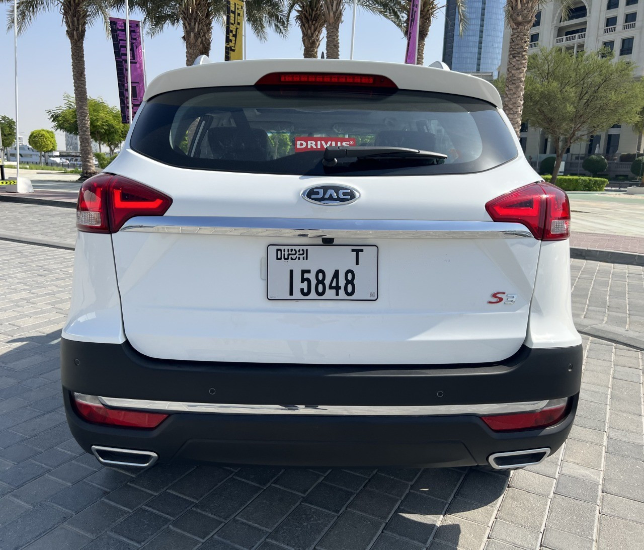 Rent a JAC S3 (White), 2024 ID-06217, in Dubai - Renty.ae