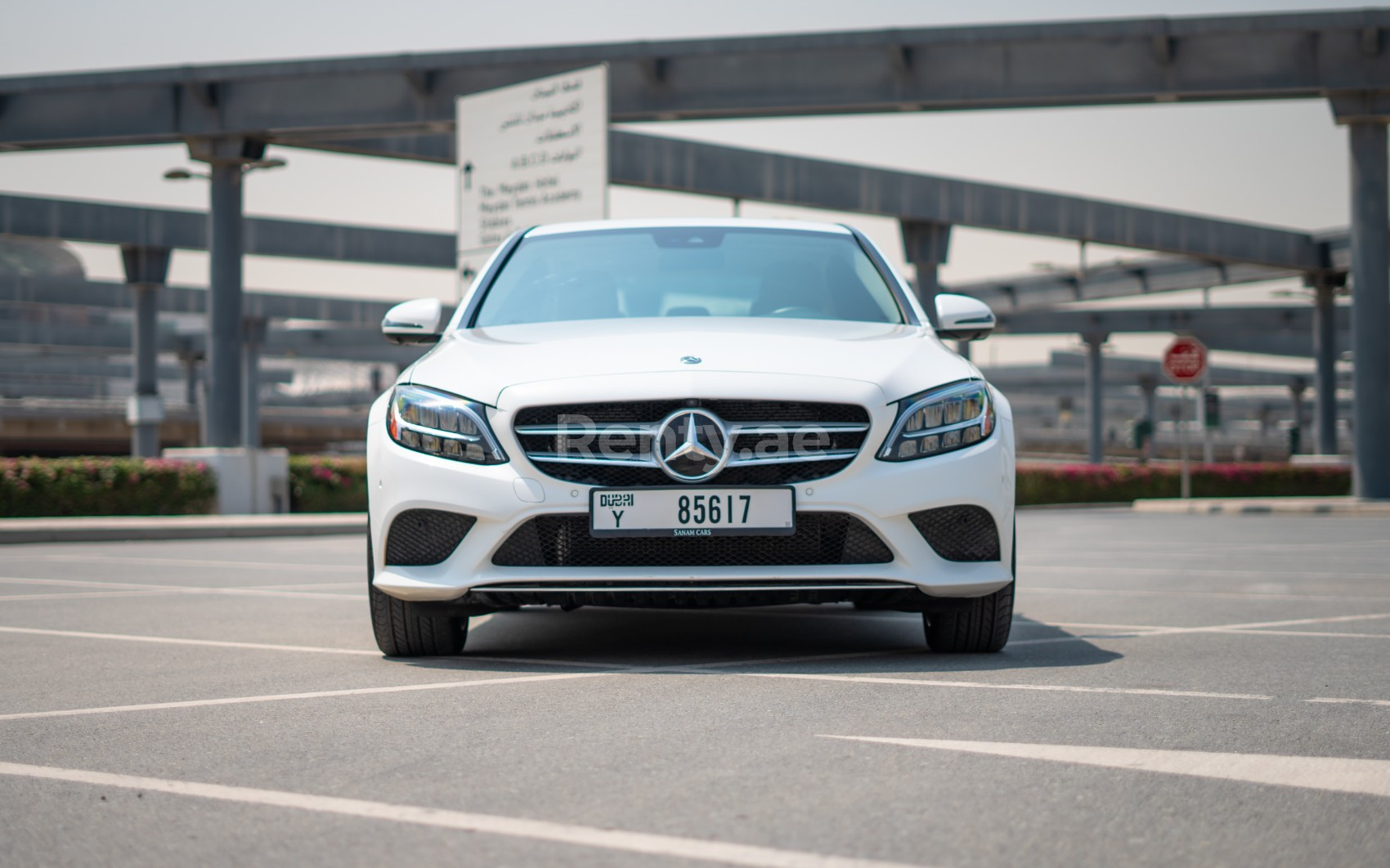 Rent a Mercedes C300 (White), 2021 ID-04914, in Abu Dhabi - Renty.ae