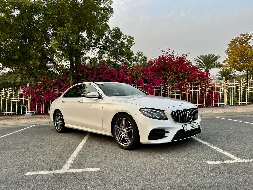 Rent a Mercedes E300 (White), 2021 ID-05093, in Dubai - Renty.ae