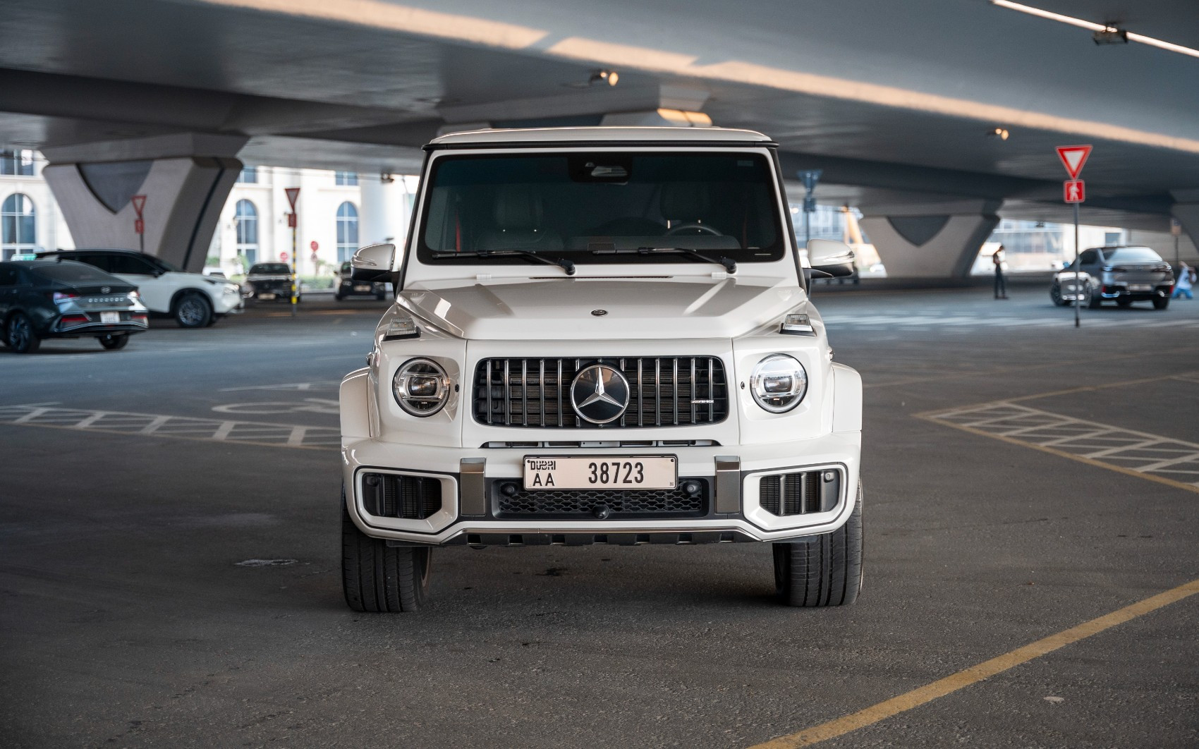 Rent a Mercedes G63 AMG (White), 2025 ID-06295, in Dubai - Renty.ae
