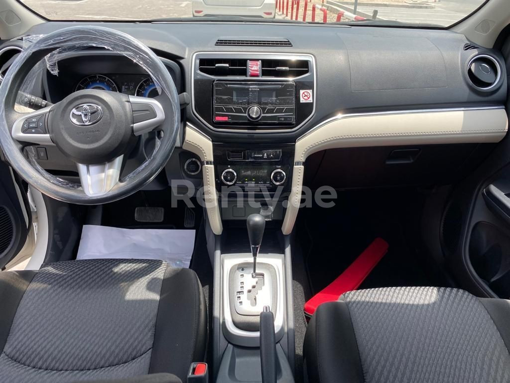 Rent a Toyota Rush (White), 2021 ID-04253, in Dubai - Renty.ae