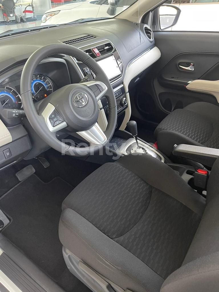 Rent a Toyota Rush (White), 2021 ID-03684, in Dubai - Renty.ae